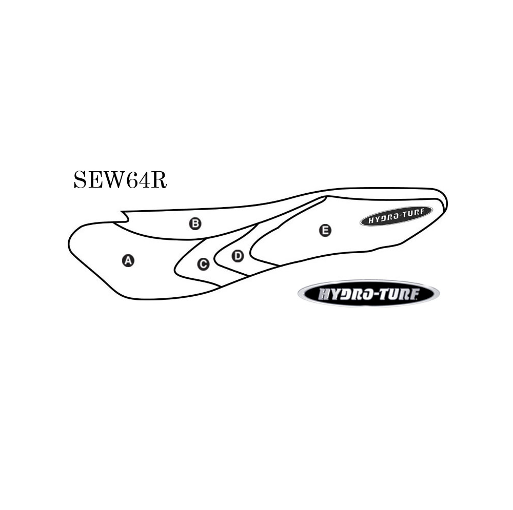 Seat Cover for Kawasaki 1200 STX-R 02-05/STX 03-05/900 STX 06/STX 12-13 ...